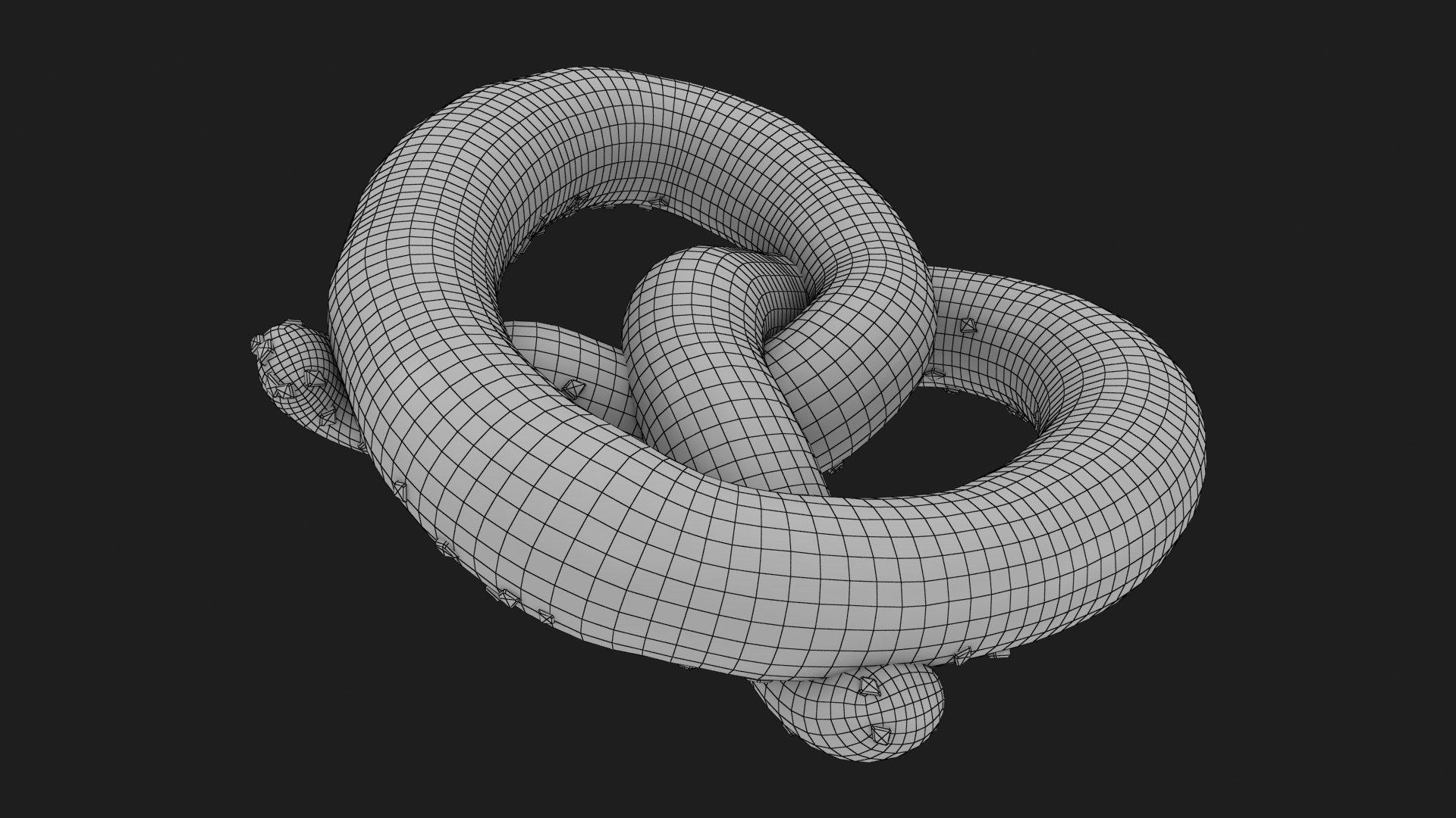3D Pretzel Color 2 - TurboSquid 2025185