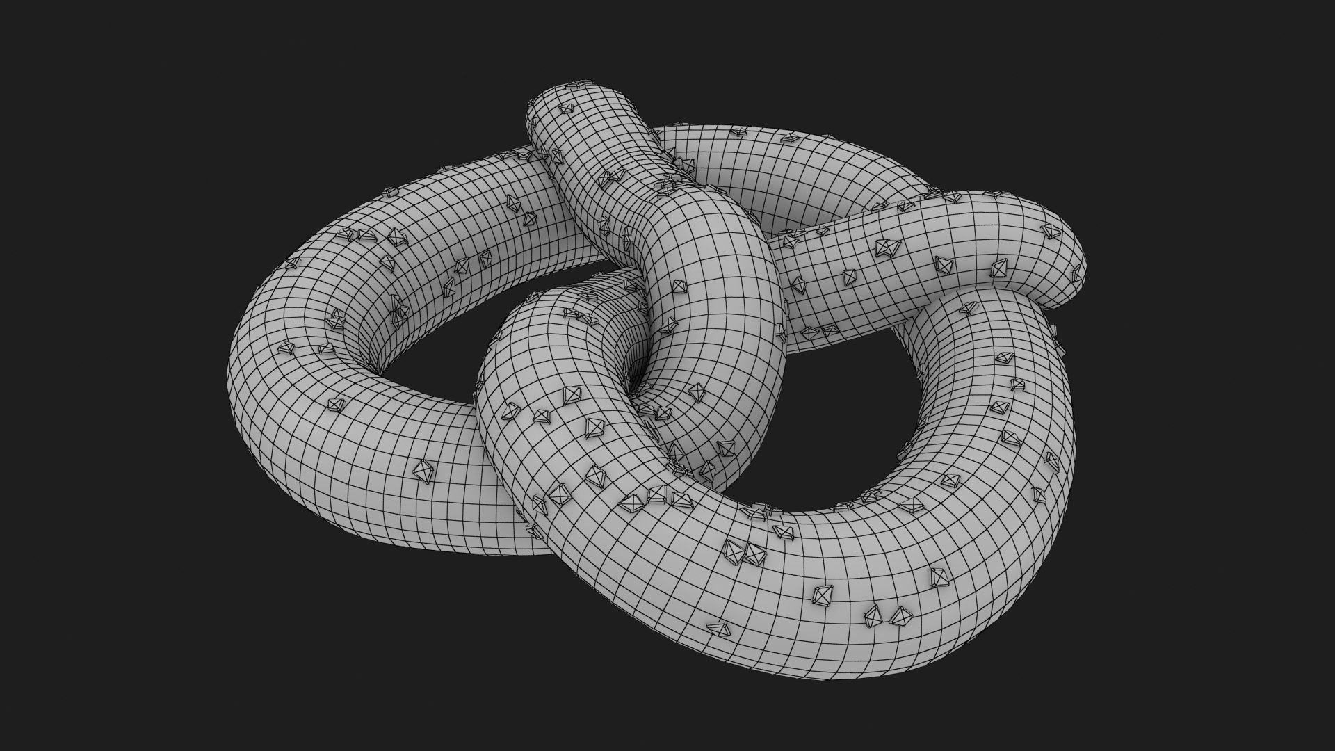 3D Pretzel Color 2 - TurboSquid 2025185
