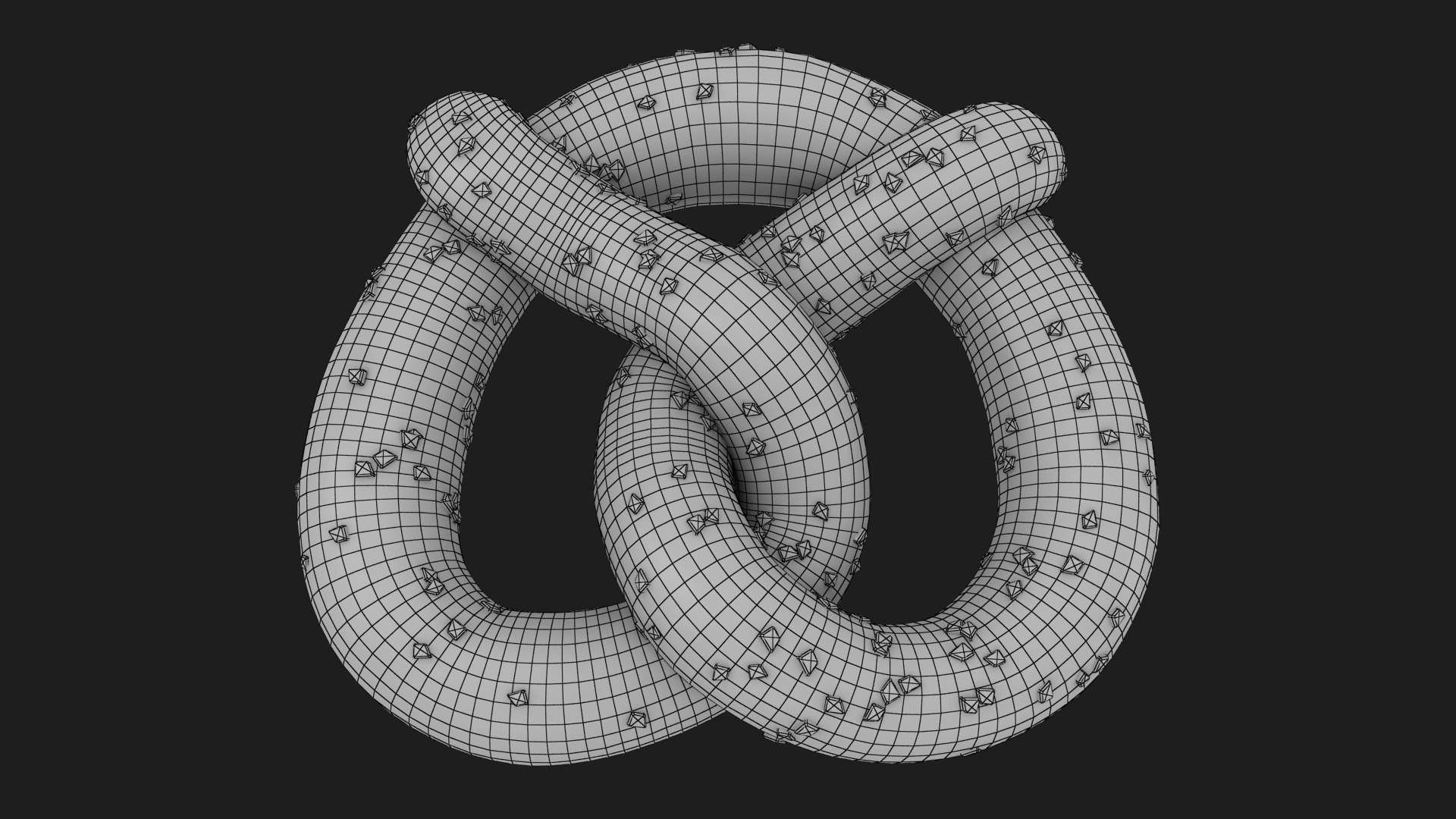3D Pretzel Color 2 - TurboSquid 2025185