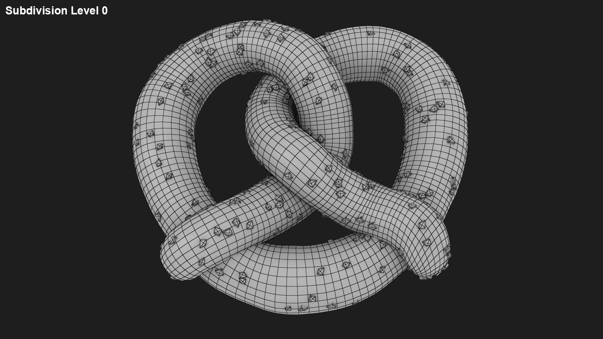 3D Pretzel Color 2 - TurboSquid 2025185