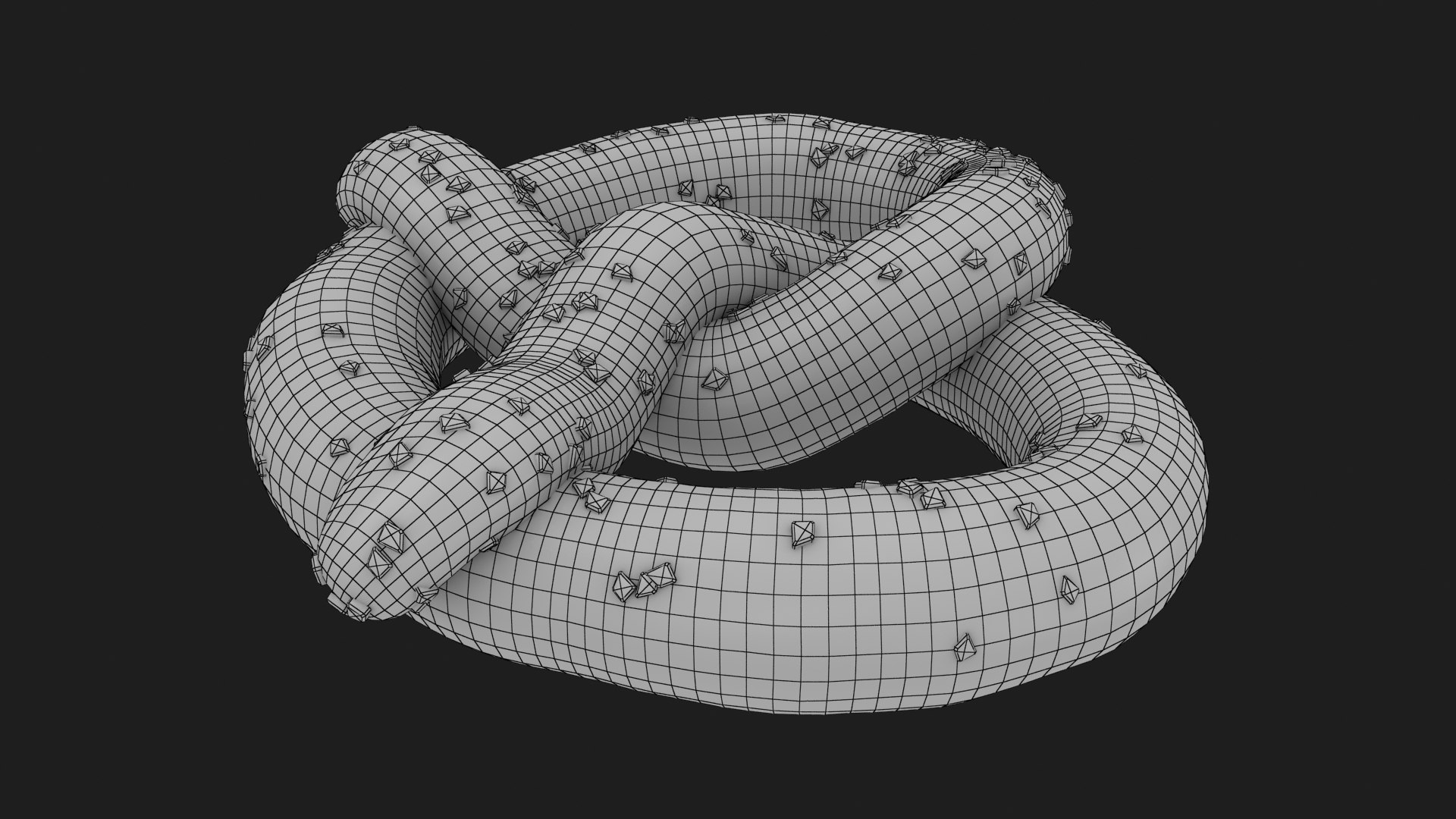 3D Pretzel Color 2 - TurboSquid 2025185