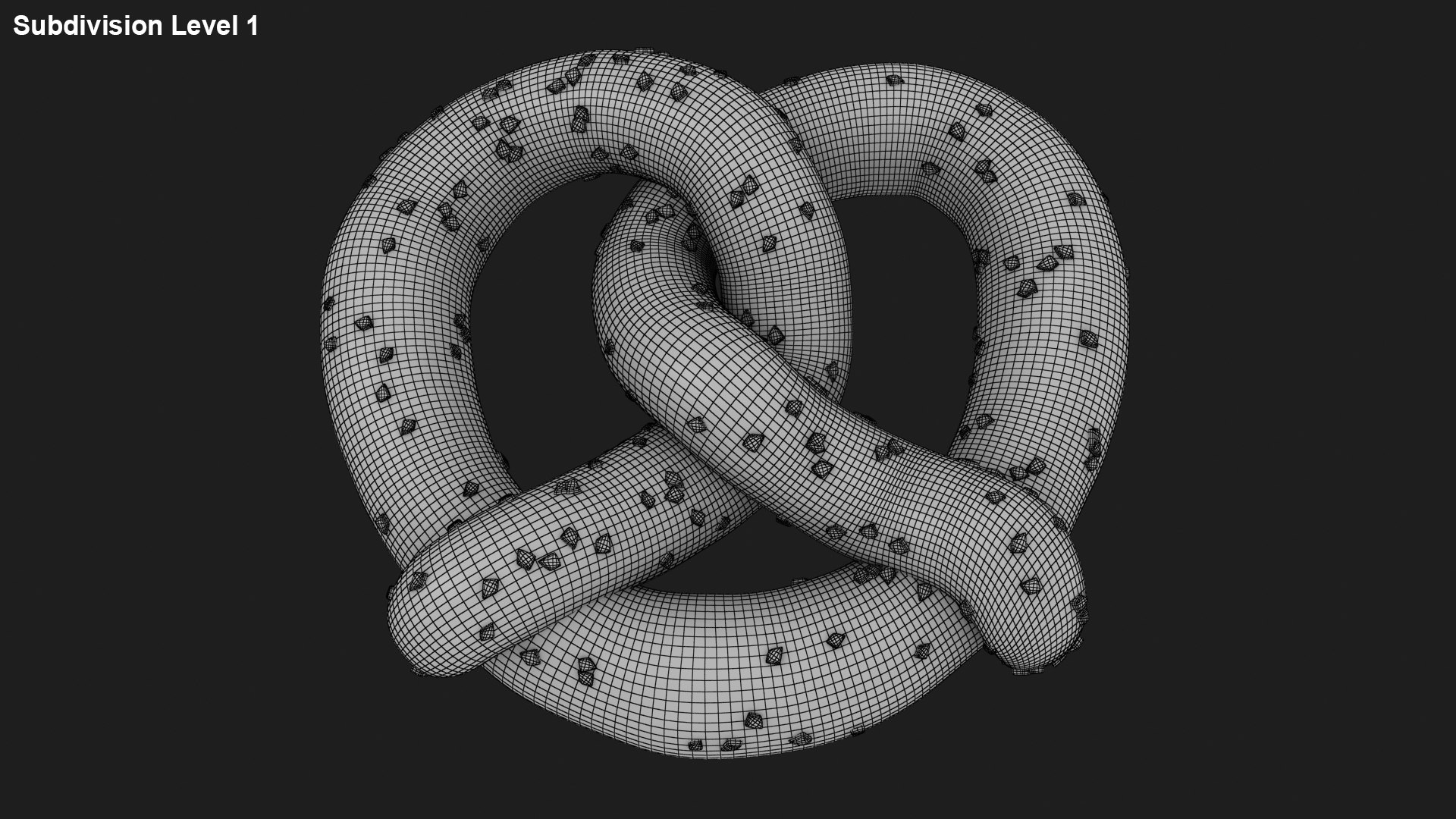 3D Pretzel Color 2 - TurboSquid 2025185