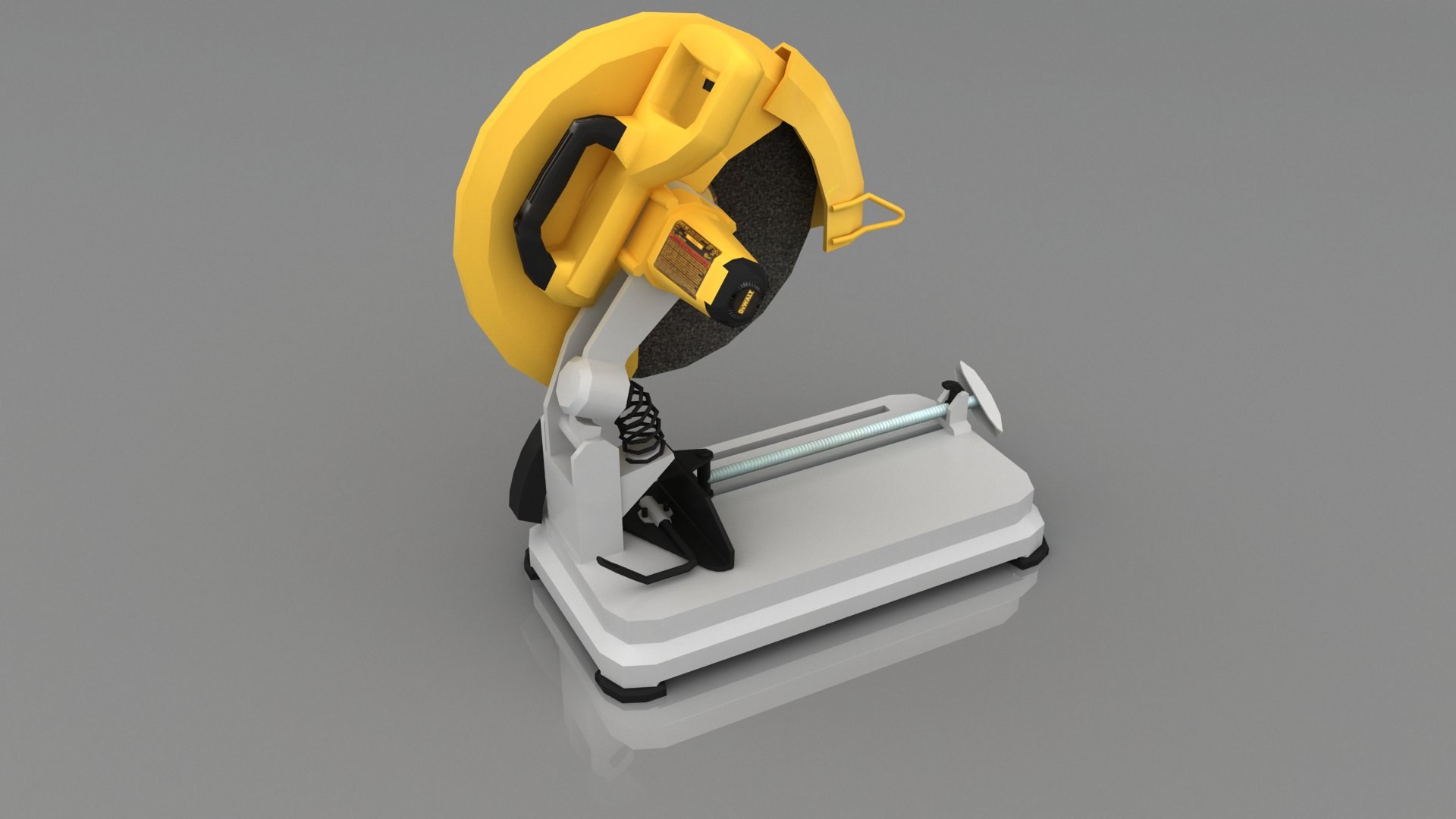 3D Model Dewalt Chop Saw D28715 - TurboSquid 1524345