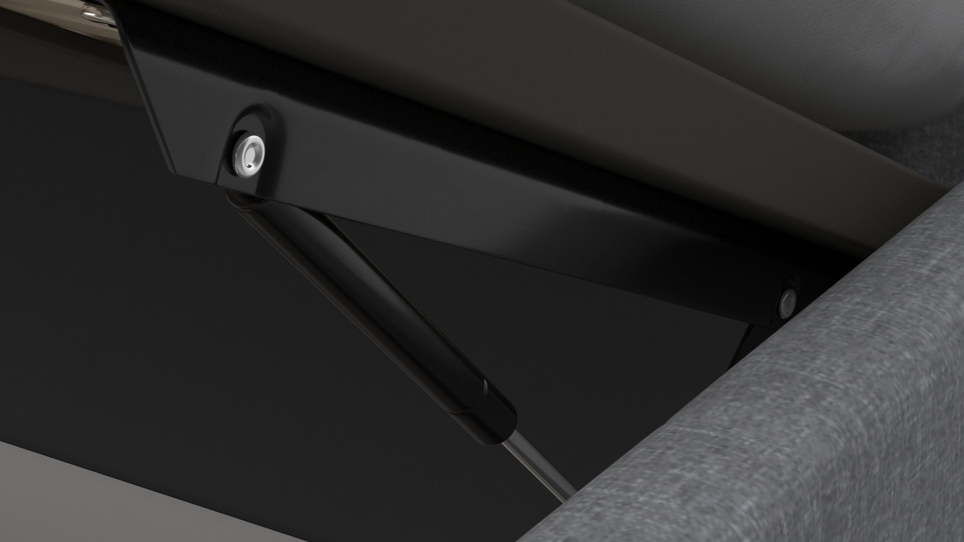 Lifting Bed With Storage Function Rigged Model - TurboSquid 2194300