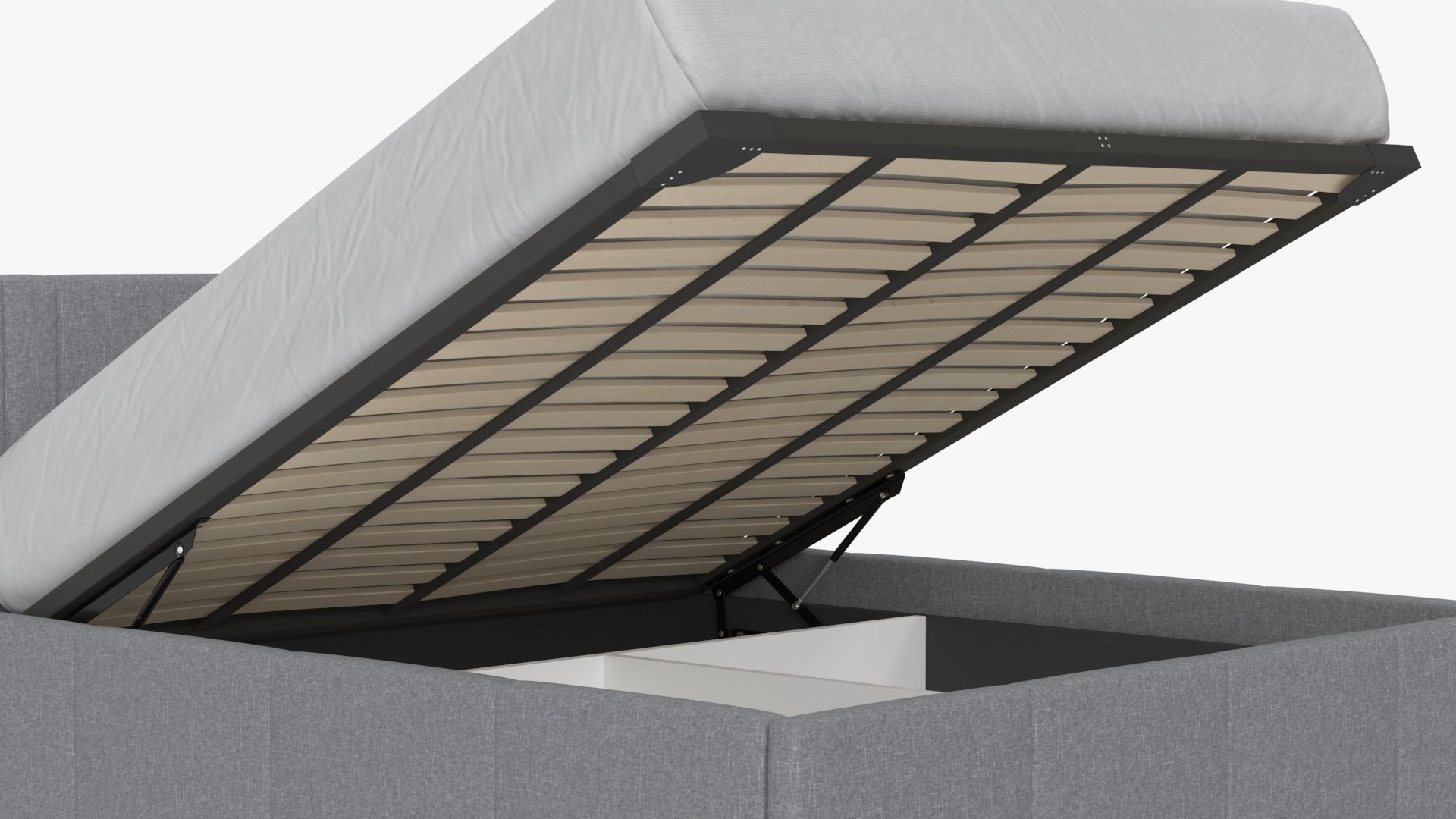 Lifting Bed With Storage Function Rigged Model - TurboSquid 2194300