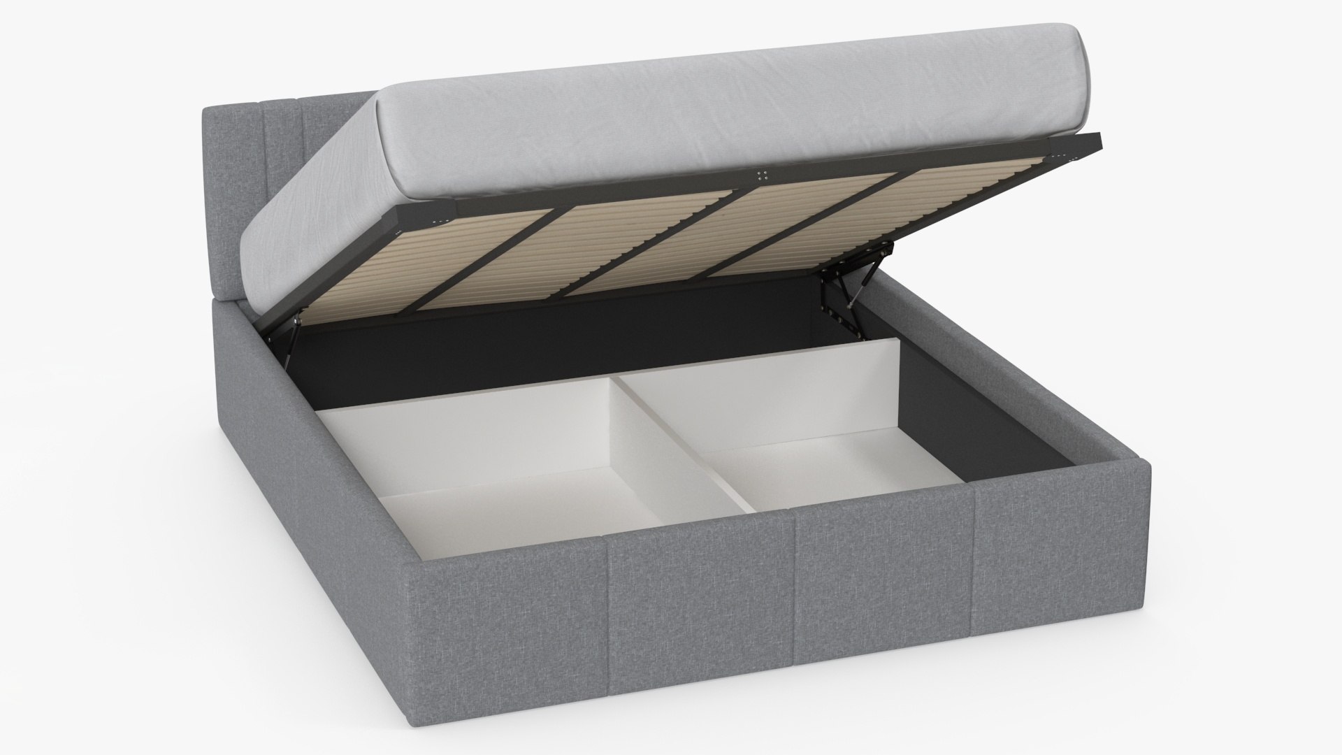 Lifting Bed With Storage Function Rigged Model - TurboSquid 2194300