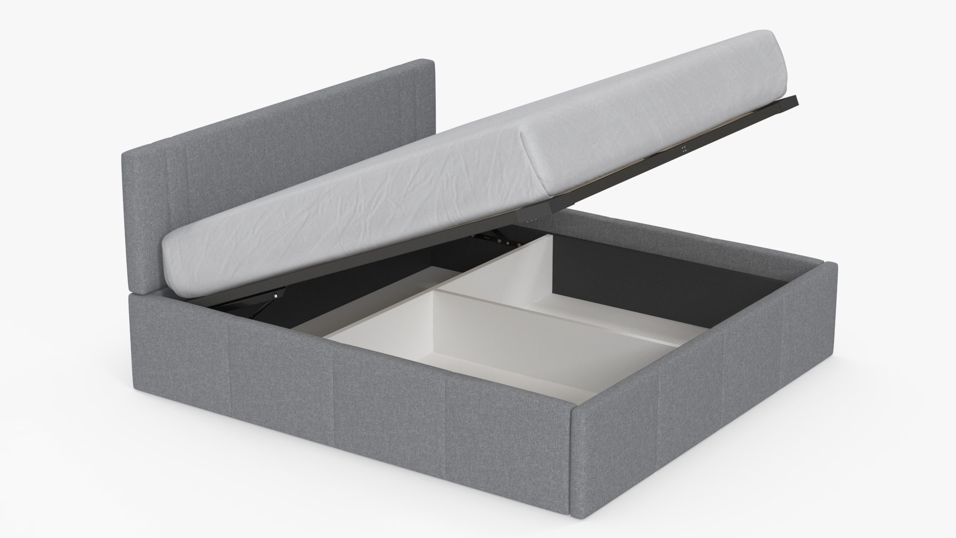 Lifting Bed With Storage Function Rigged Model - TurboSquid 2194300