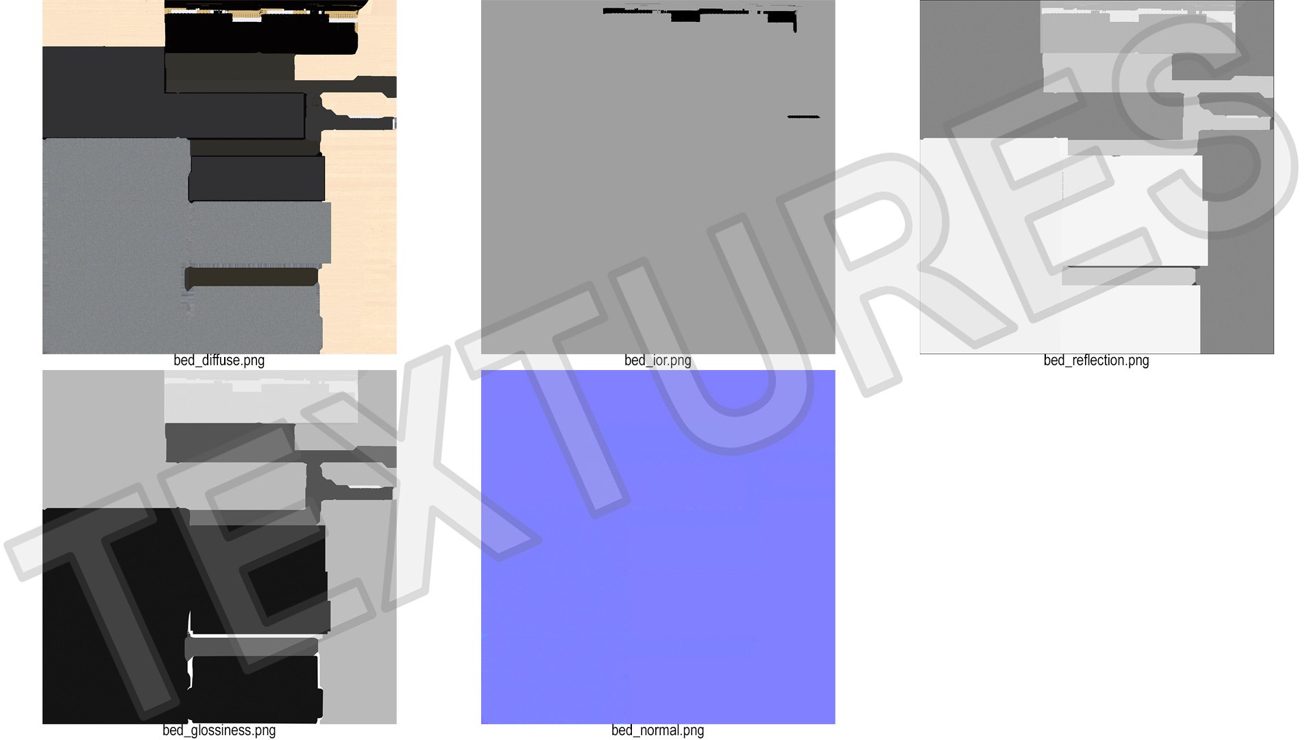 Lifting Bed With Storage Function Rigged Model - TurboSquid 2194300