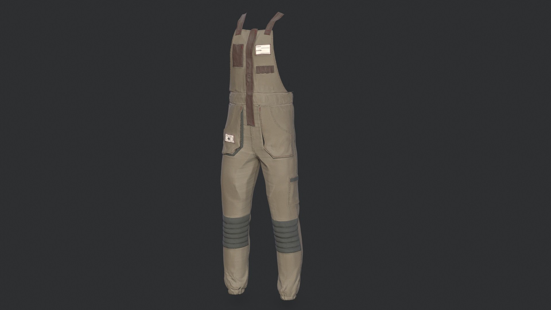 Work Overalls 3D Model - TurboSquid 1743256