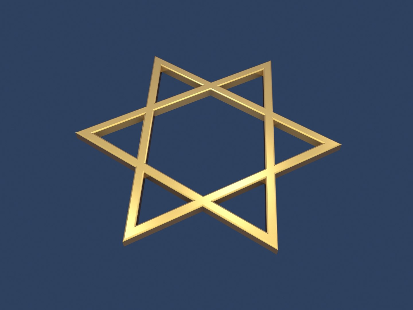 Star David 3D - TurboSquid 1429817