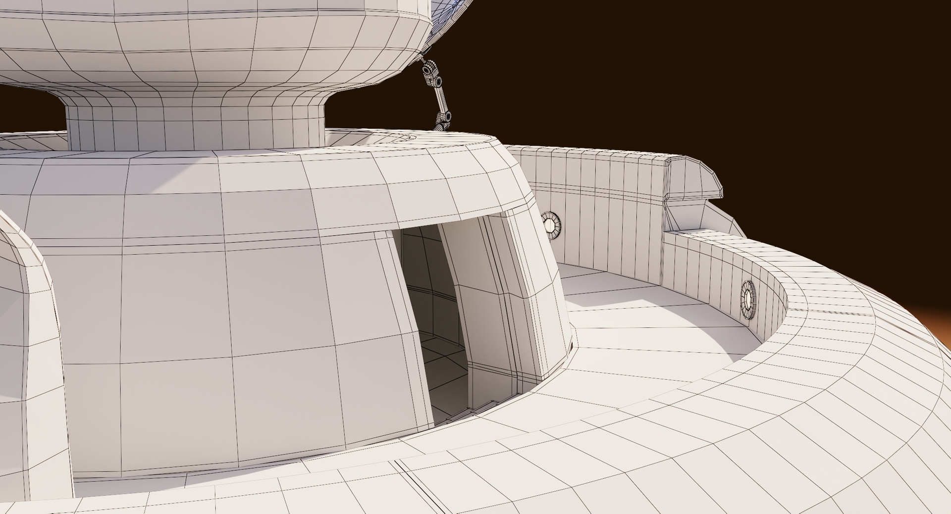 Desert Outpost Sci-Fi 3D model - TurboSquid 1966168