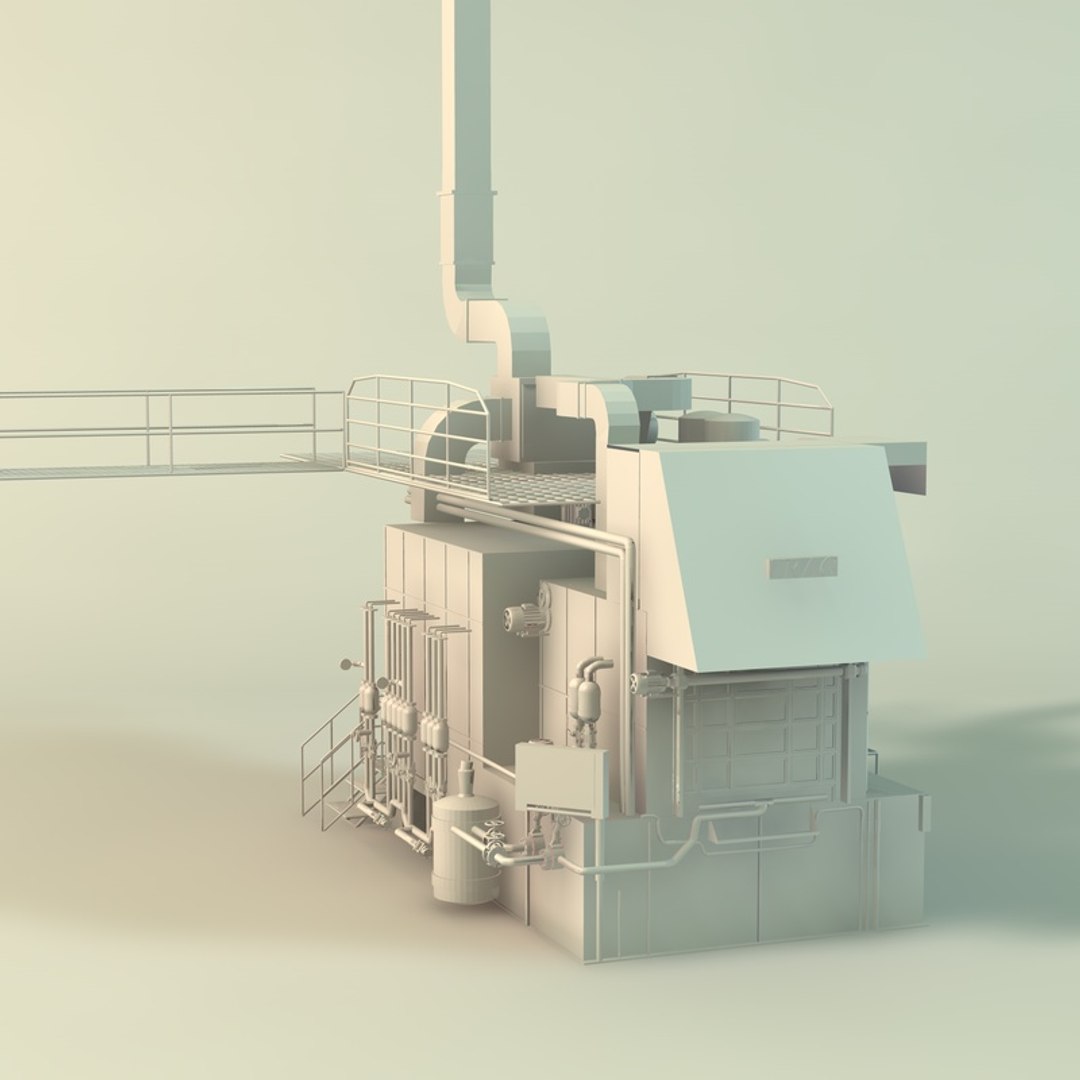 Furnace 3d Model