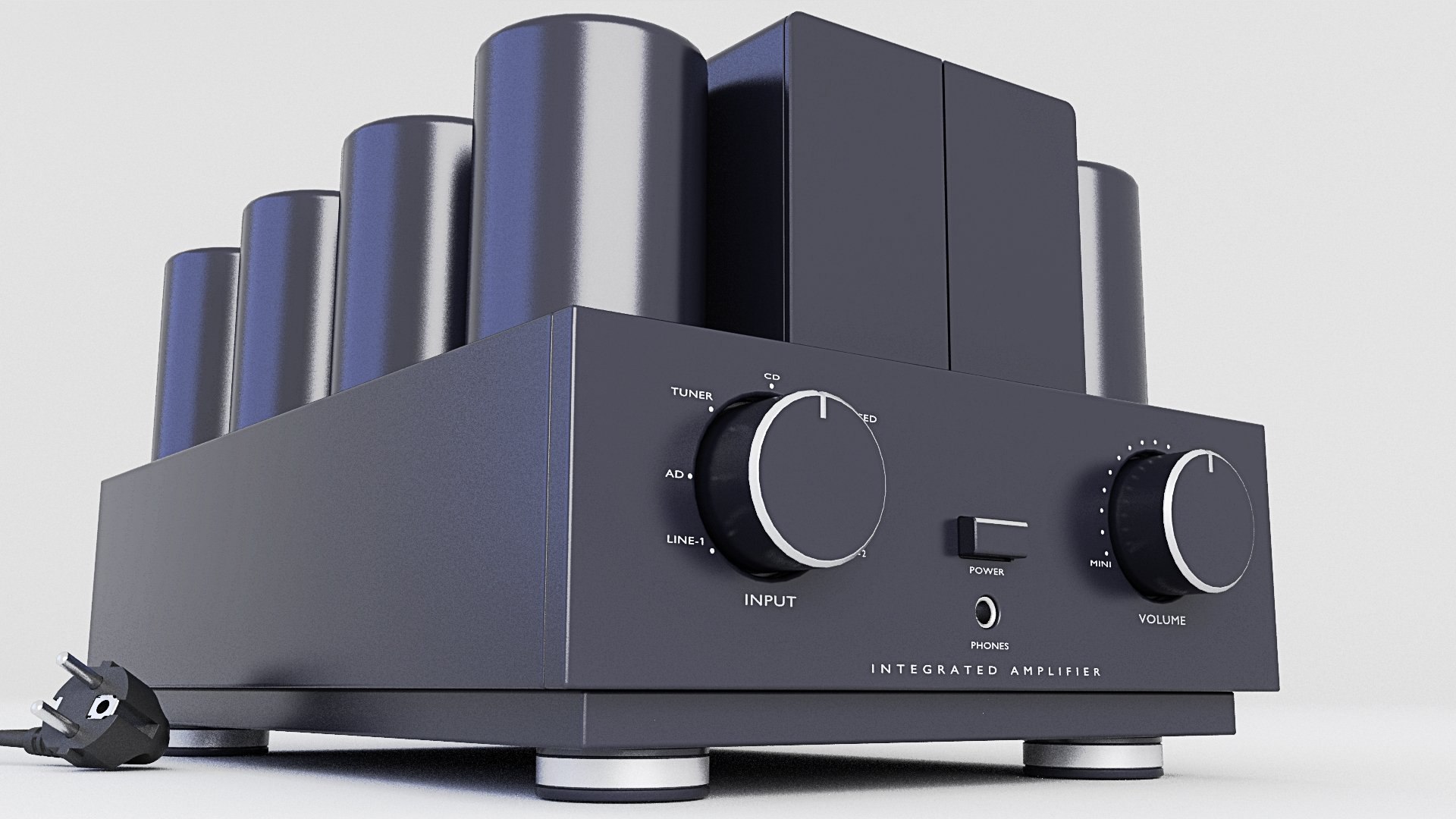 Amplifier Hifi Amp Model - TurboSquid 1528502