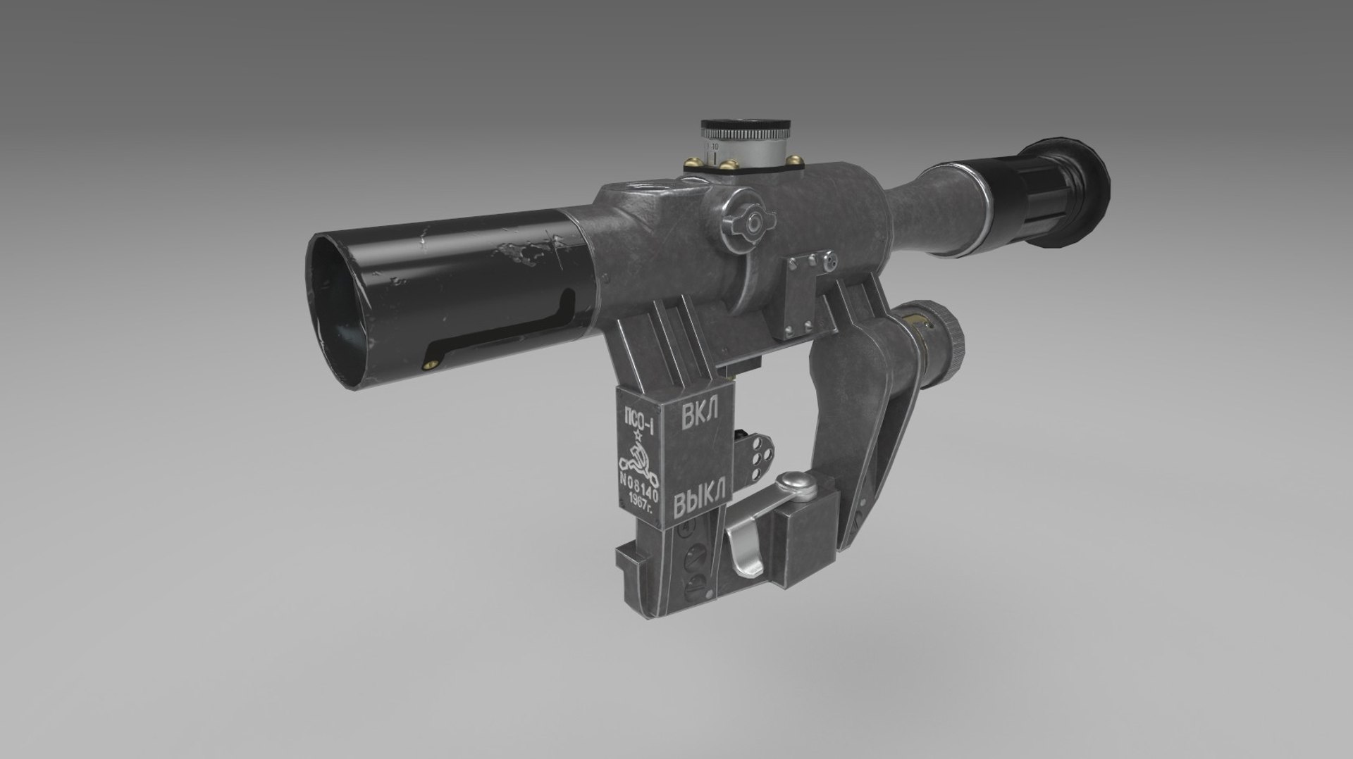 Pso-1 sight model - TurboSquid 1193286