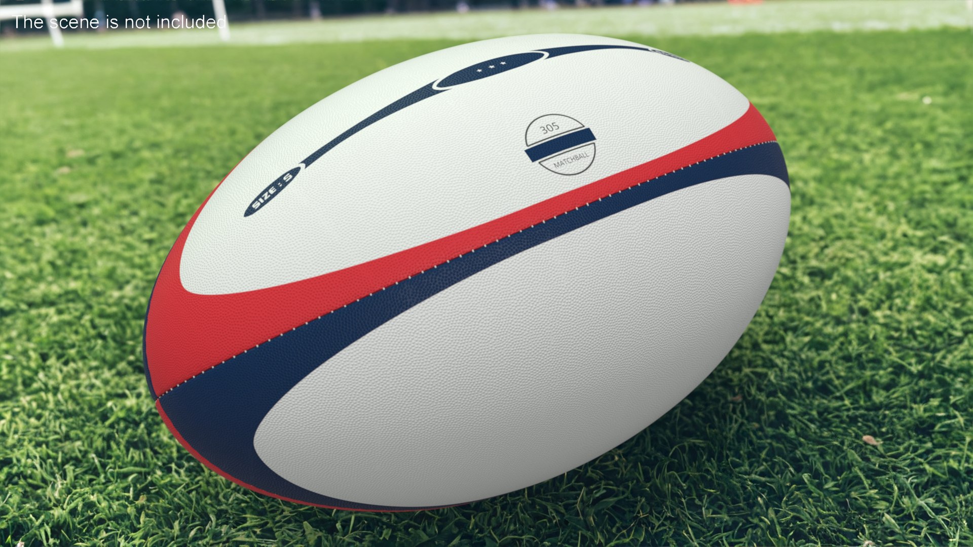 Rugby Ball Size 5 3D Model - TurboSquid 2167660