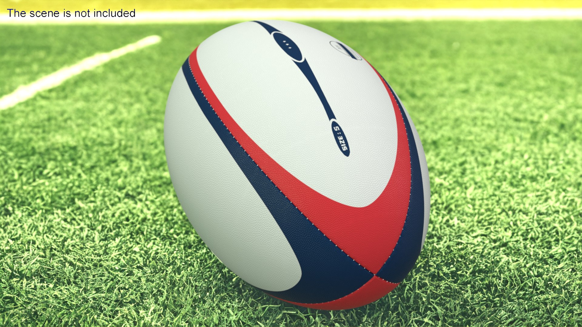 Rugby Ball Size 5 3D Model - TurboSquid 2167660