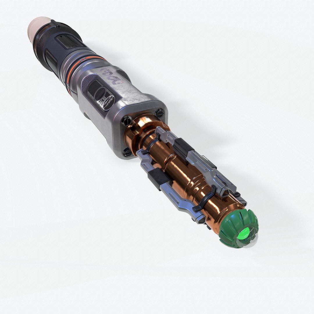 3D Sonic Screwdriver Model - TurboSquid 1565924