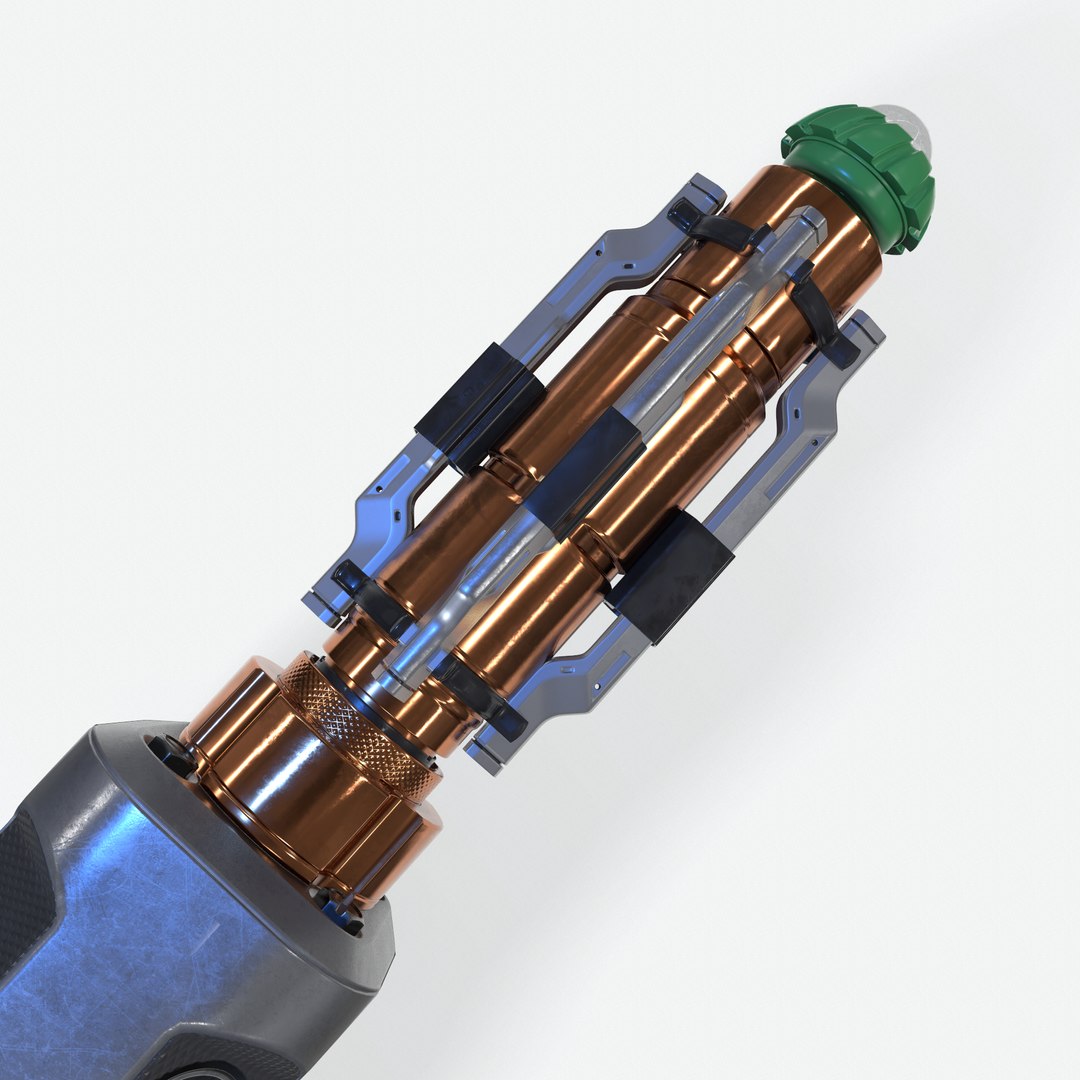 3D Sonic Screwdriver Model - TurboSquid 1565924