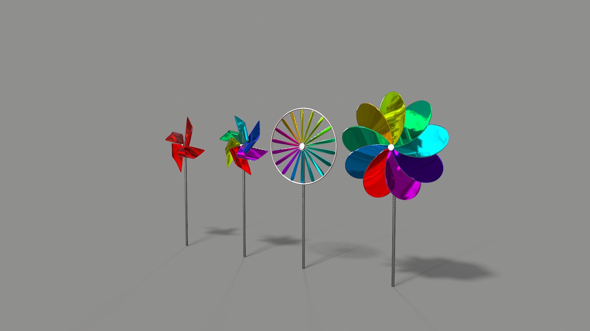 Pinwheel 3D - TurboSquid 2420746