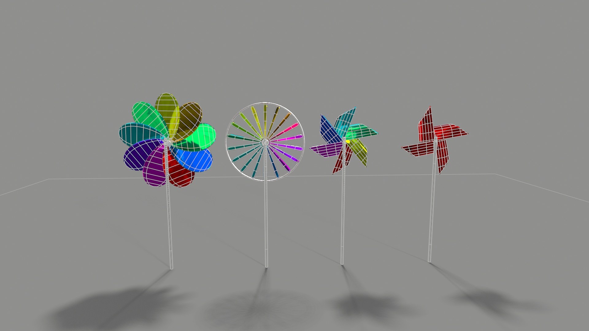 Pinwheel 3D - TurboSquid 2420746