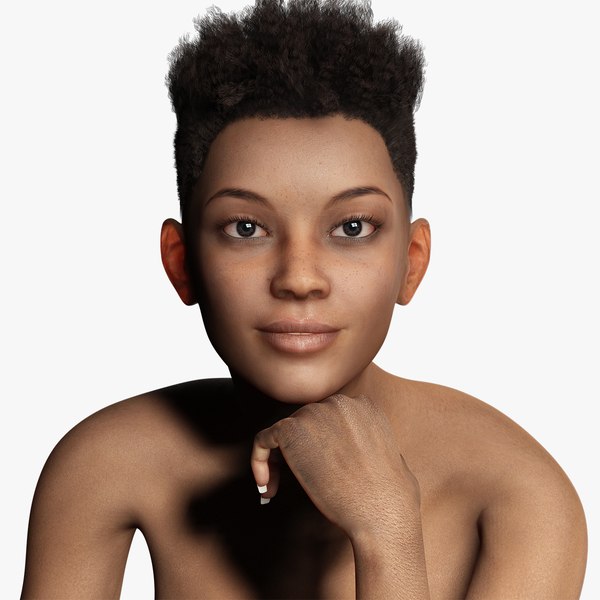 Raven Steele natürliche Frau 3D-Modell - TurboSquid 2067376