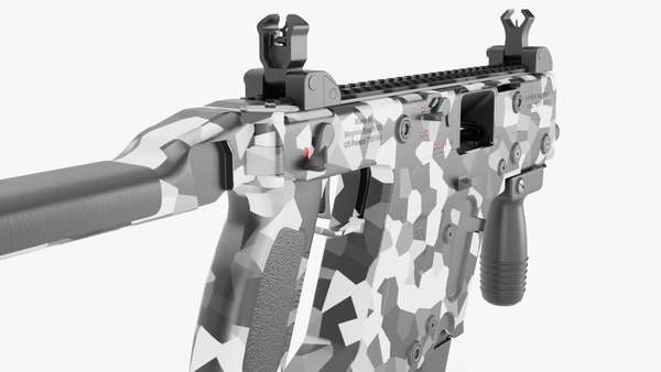 KRISS Vector Gen 1 SMG 45 ACP Camo 3D model - TurboSquid 1915142