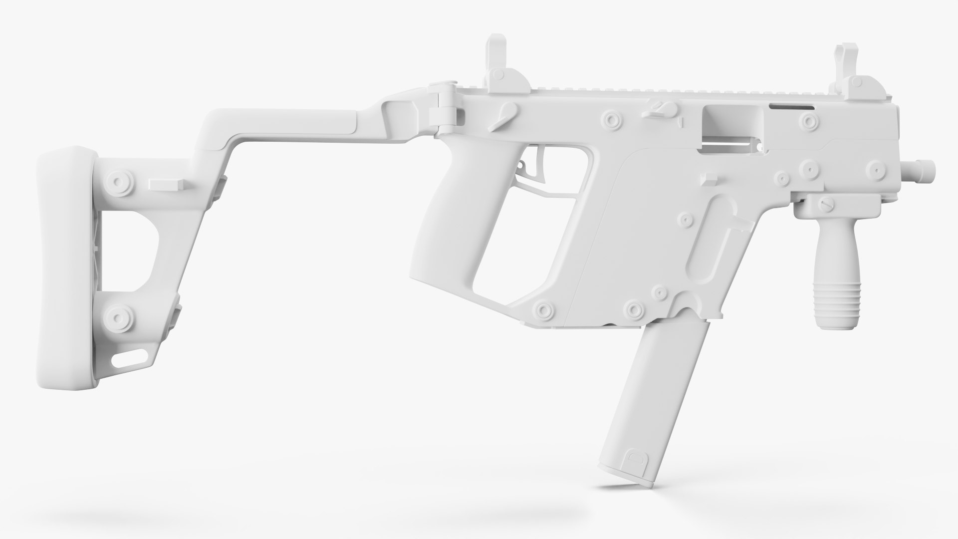 KRISS Vector Gen 1 SMG 45 ACP Camo 3D model - TurboSquid 1915142