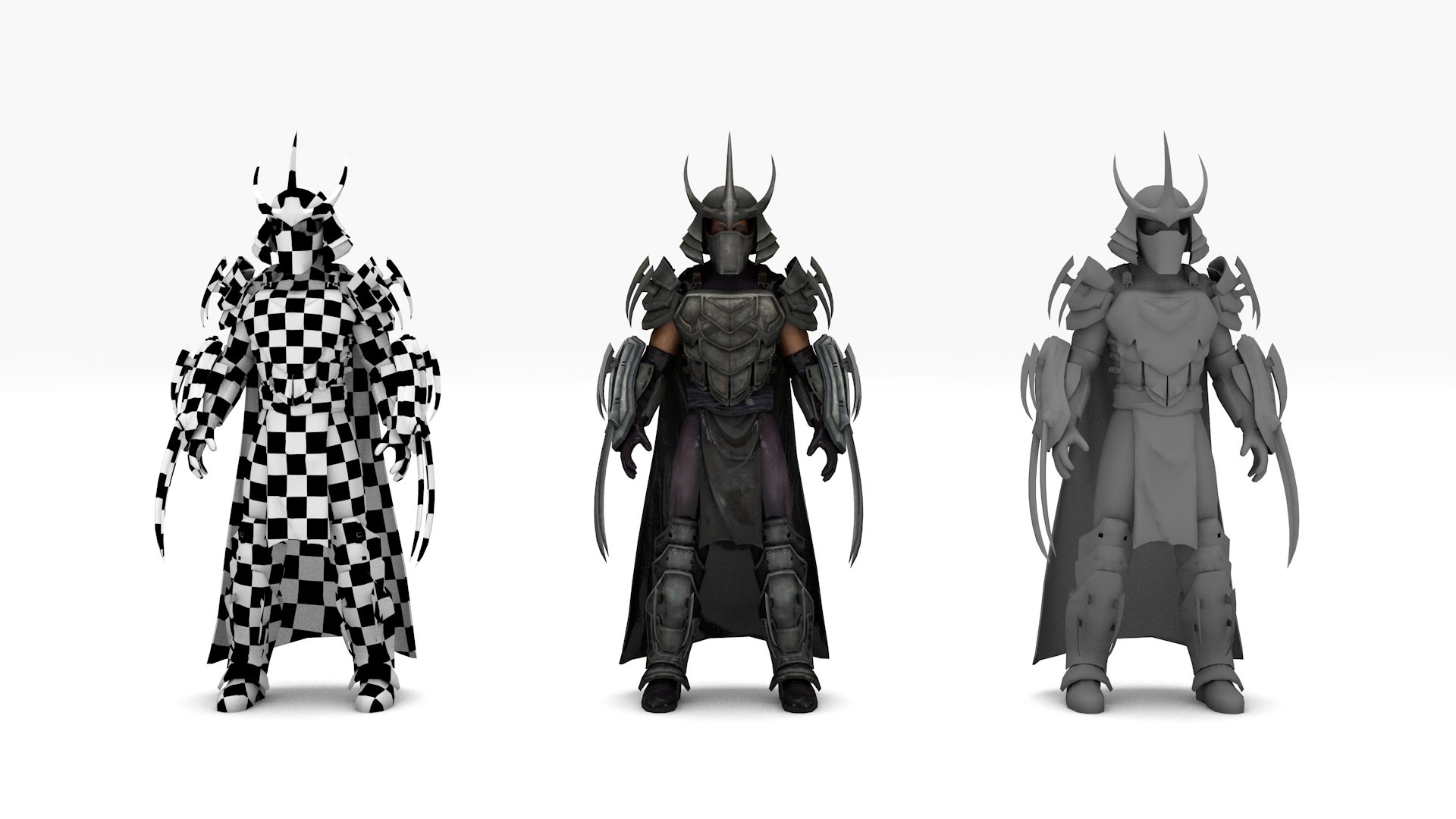 TMNT Shredder 3D Model - TurboSquid 1881579