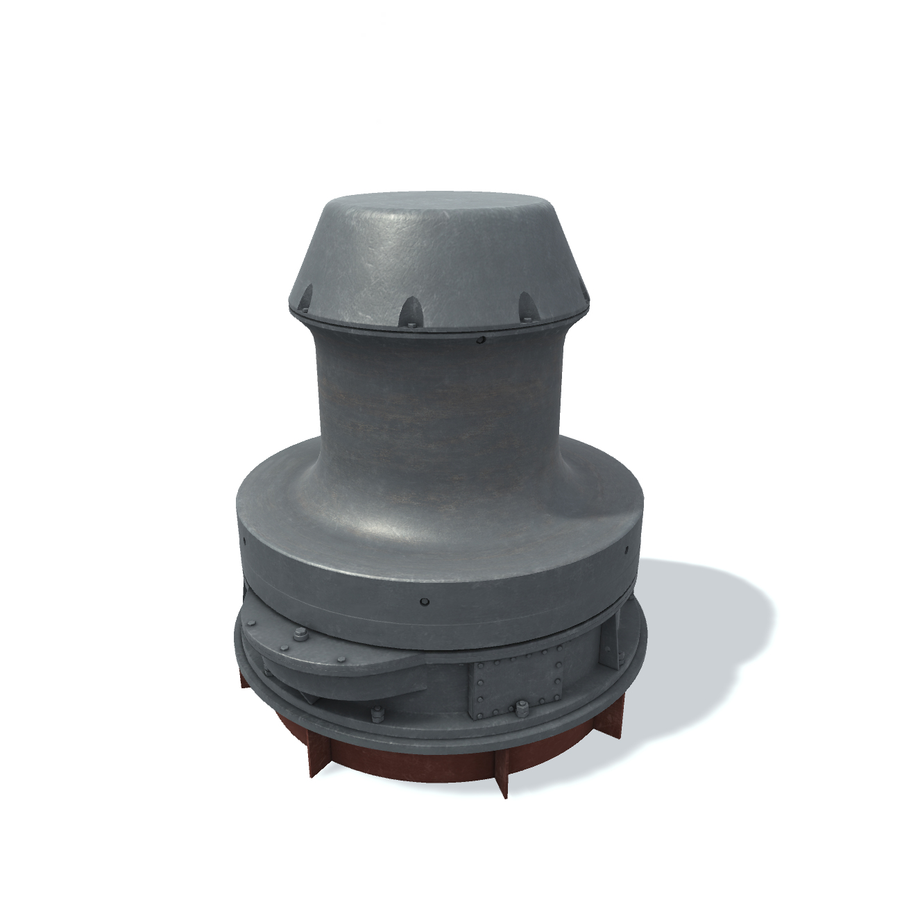 Capstan f 3D model - TurboSquid 1369650