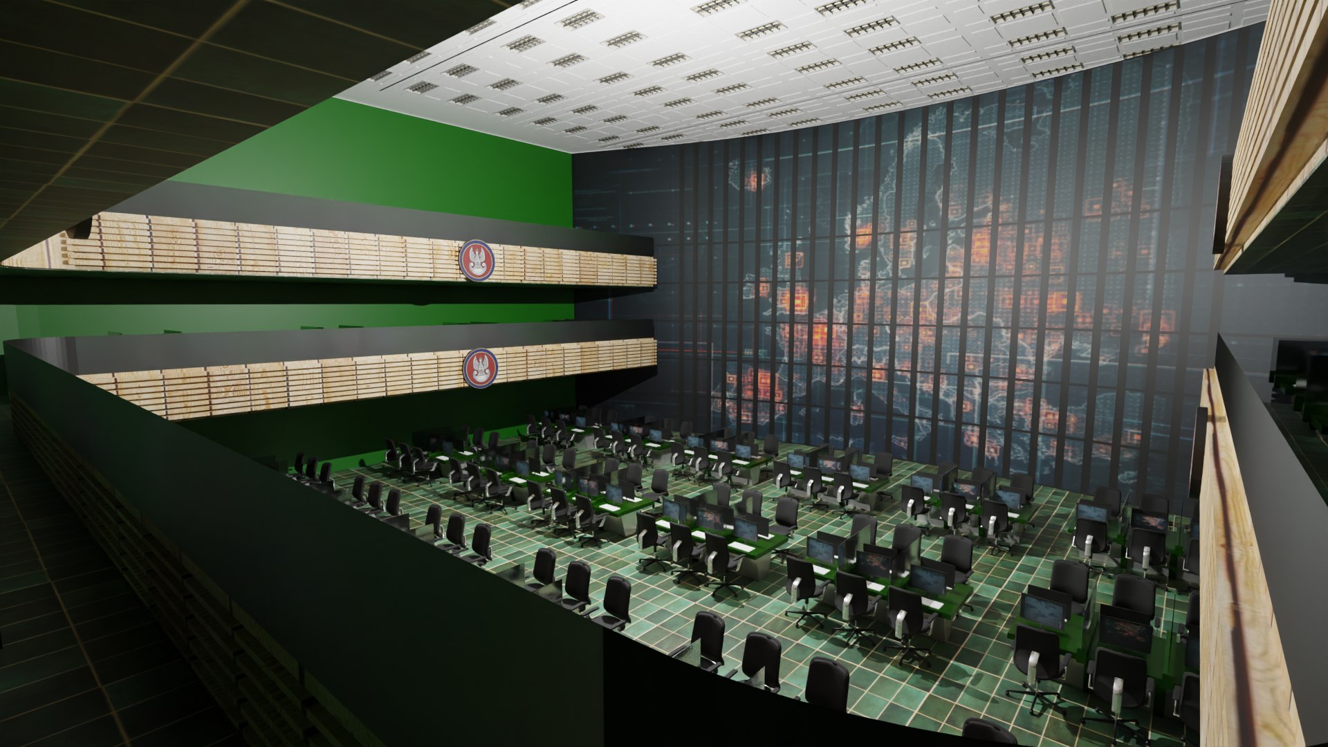 3D Mission Control Center model - TurboSquid 2164760