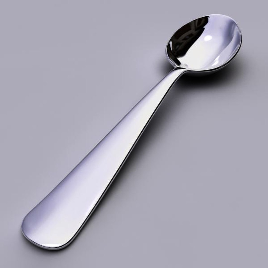Tea Spoon 3d Max