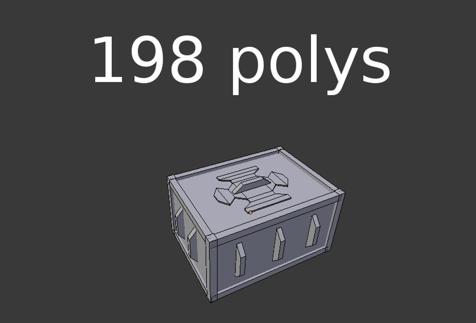 dungeon crate 3d model