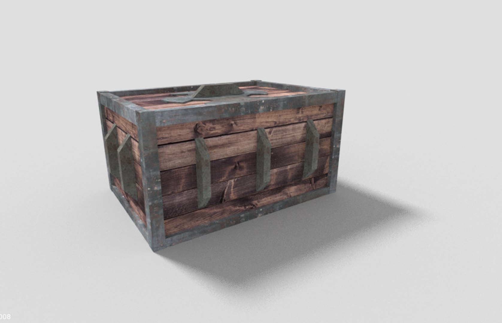 dungeon crate 3d model