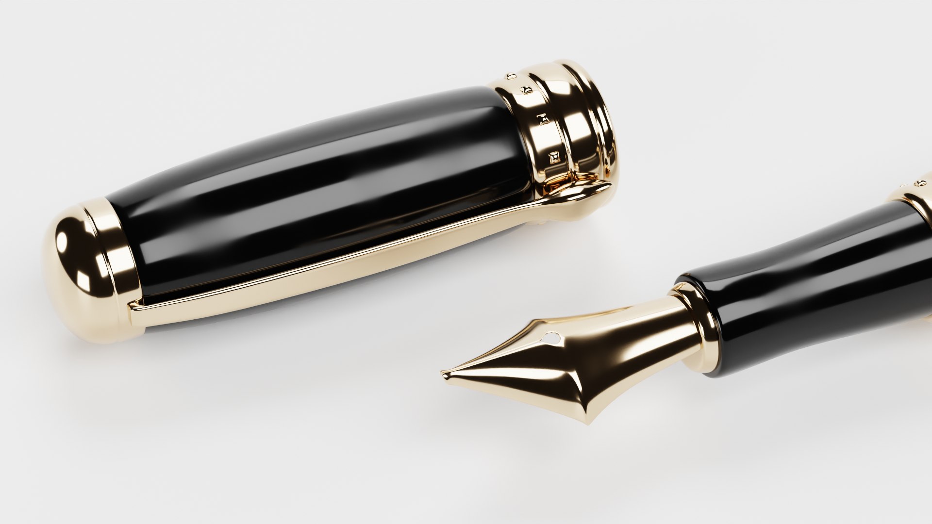 Luxury Pen 01 3D Model - TurboSquid 2210918
