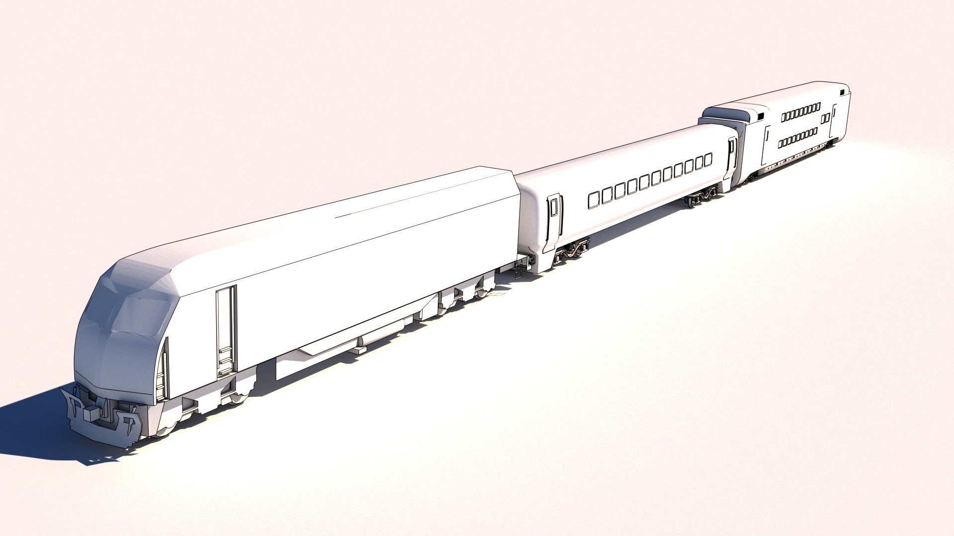 Mbta Train Hsp46 3D - TurboSquid 1438425