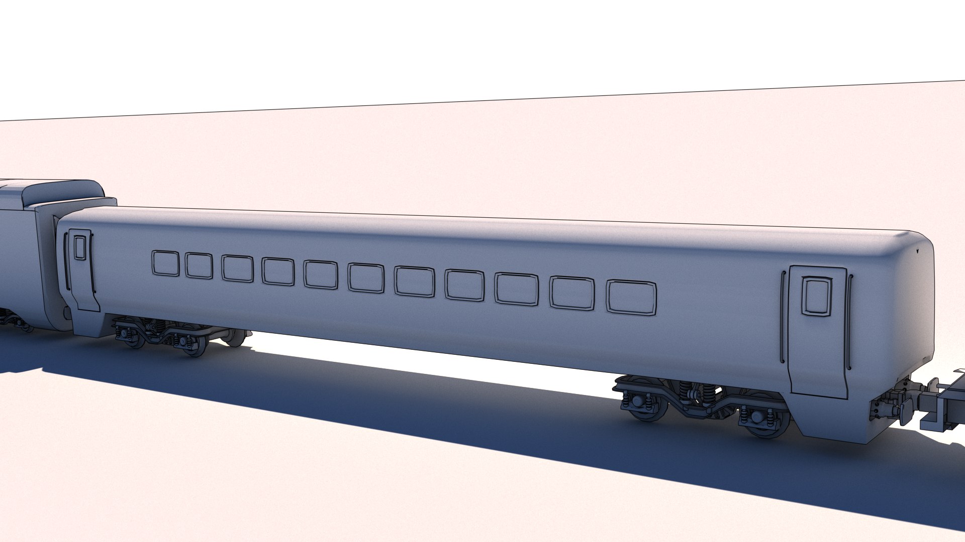 Mbta Train Hsp46 3D - TurboSquid 1438425