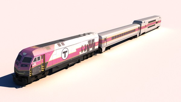 modelo 3d MBTA Train HSP46 - TurboSquid 1438425