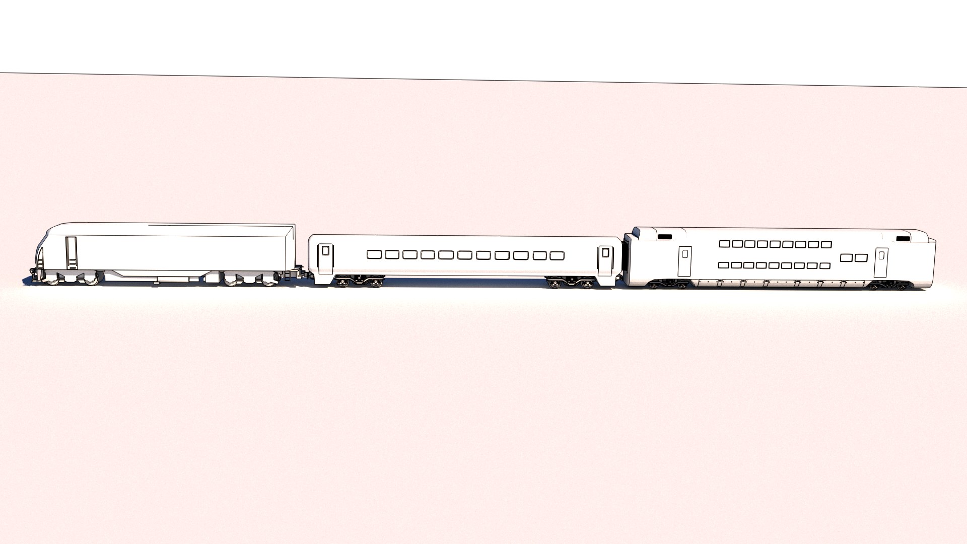 Mbta Train Hsp46 3D - TurboSquid 1438425