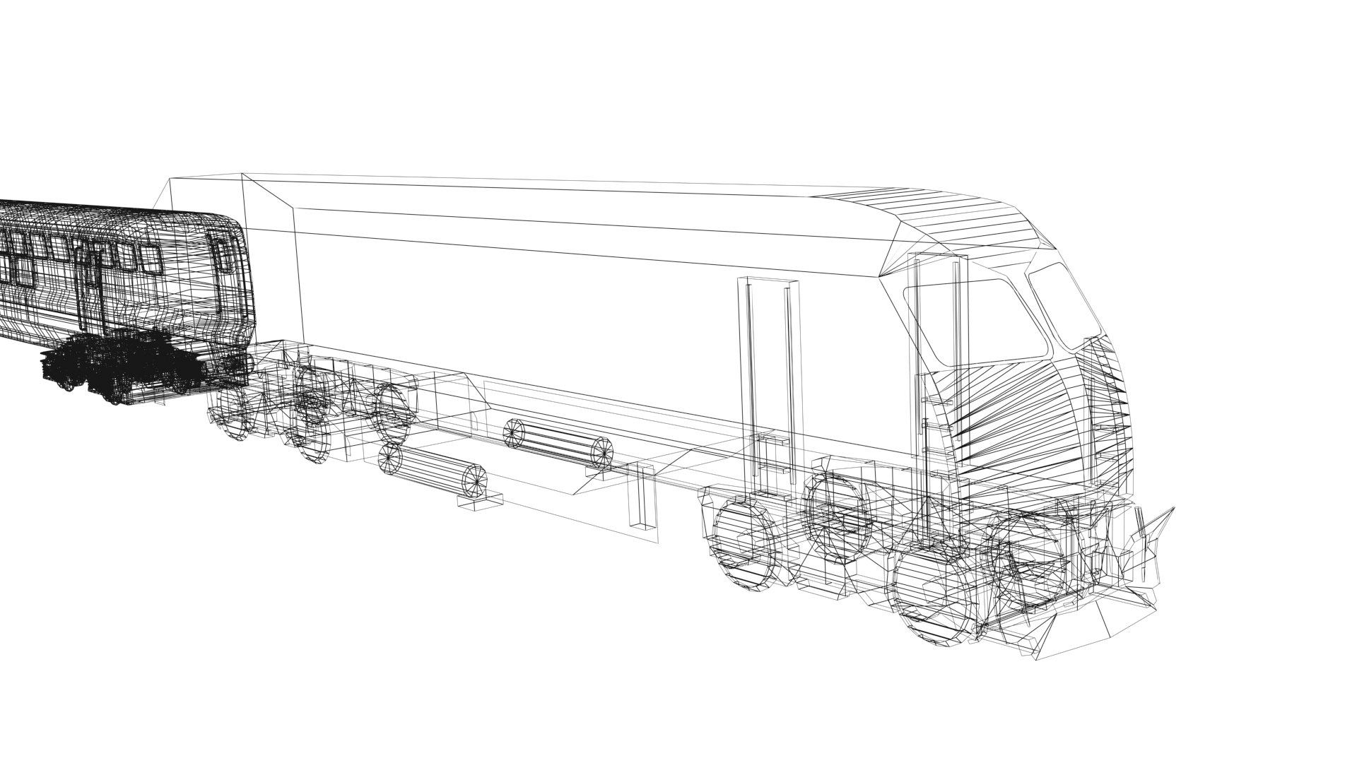 Mbta Train Hsp46 3D - TurboSquid 1438425
