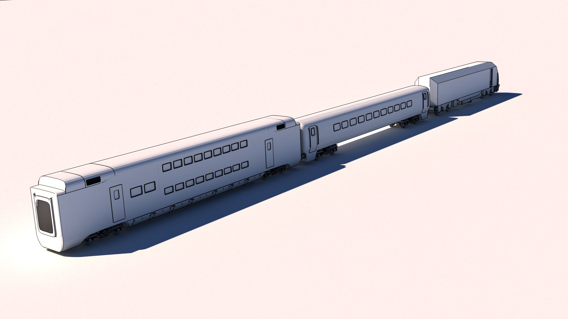 Mbta Train Hsp46 3D - TurboSquid 1438425