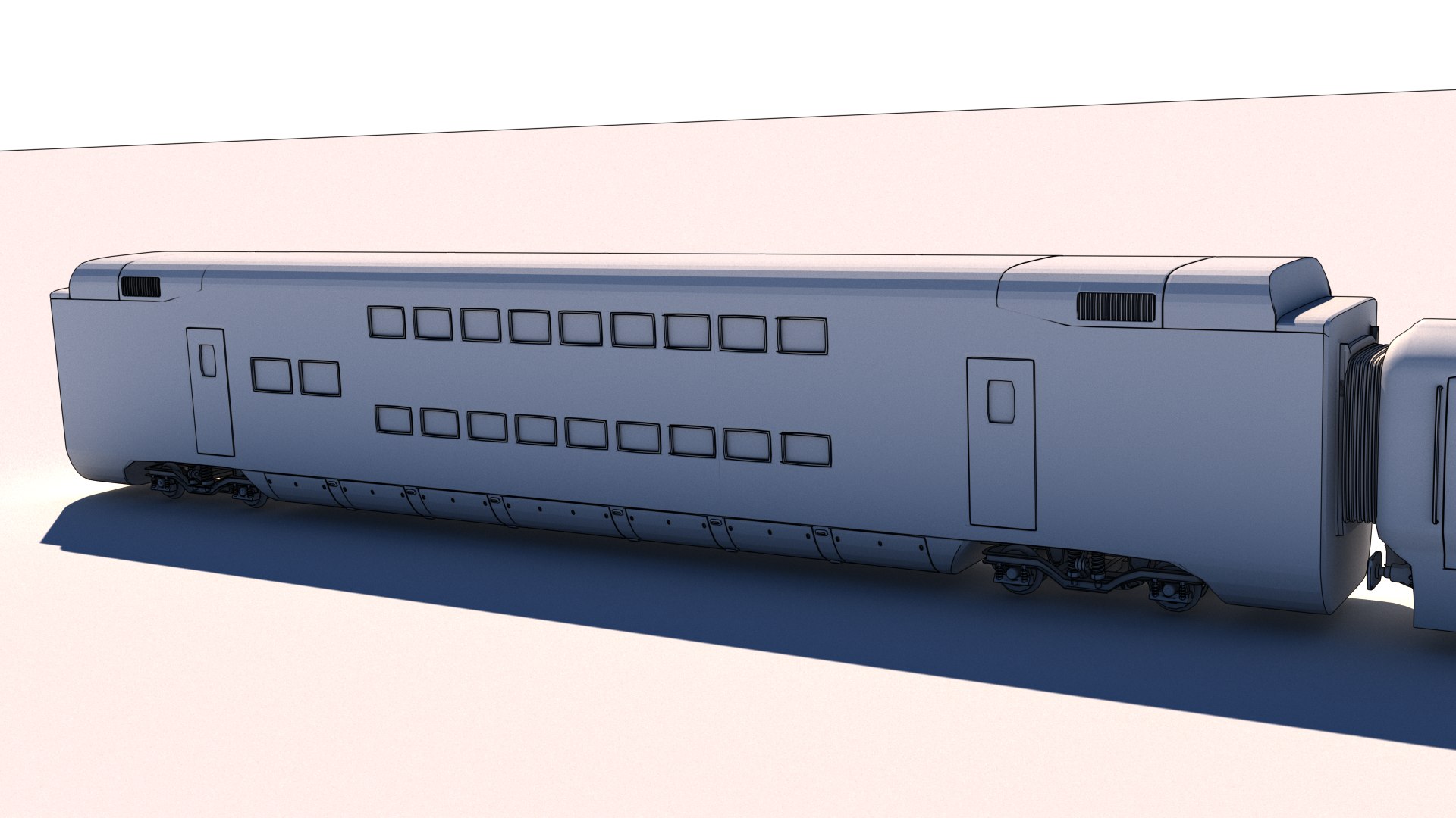 Mbta Train Hsp46 3D - TurboSquid 1438425