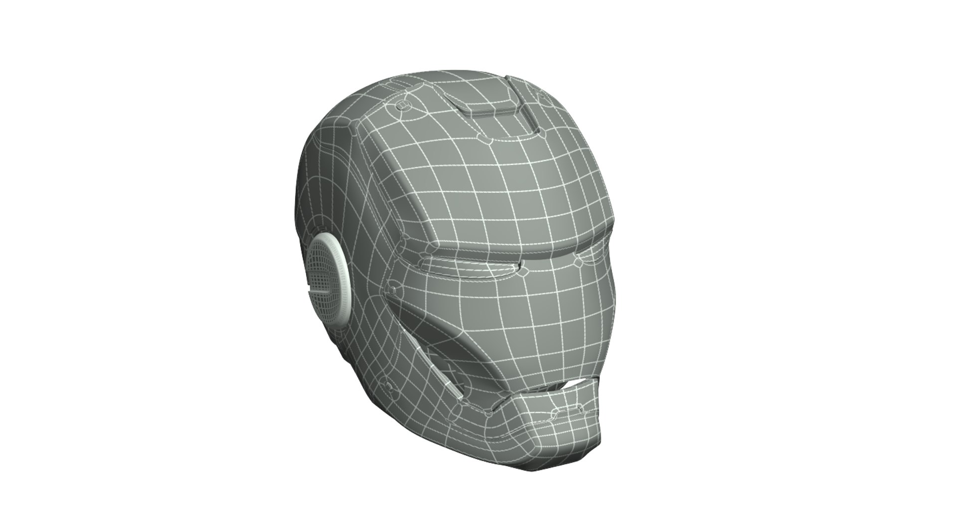 Iron Man Helmet 3d Model