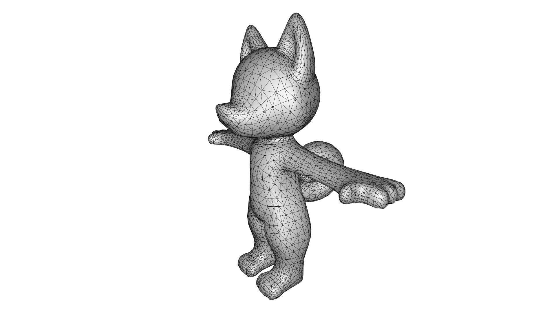 Husky Paws - Adorable Low-Poly Siberian Husky 3D Model - TurboSquid 2296599