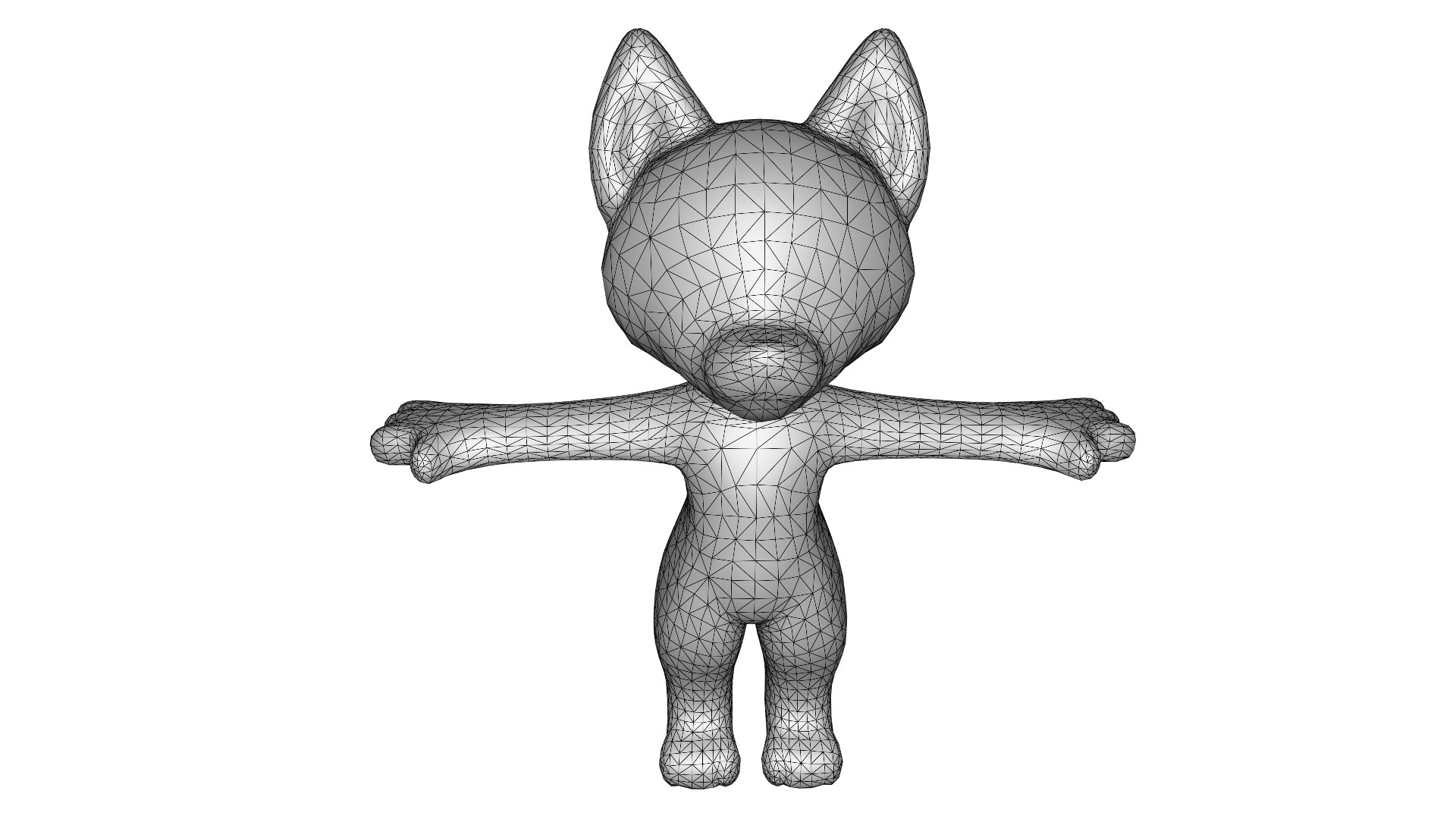 Husky Paws - Adorable Low-Poly Siberian Husky 3D Model - TurboSquid 2296599