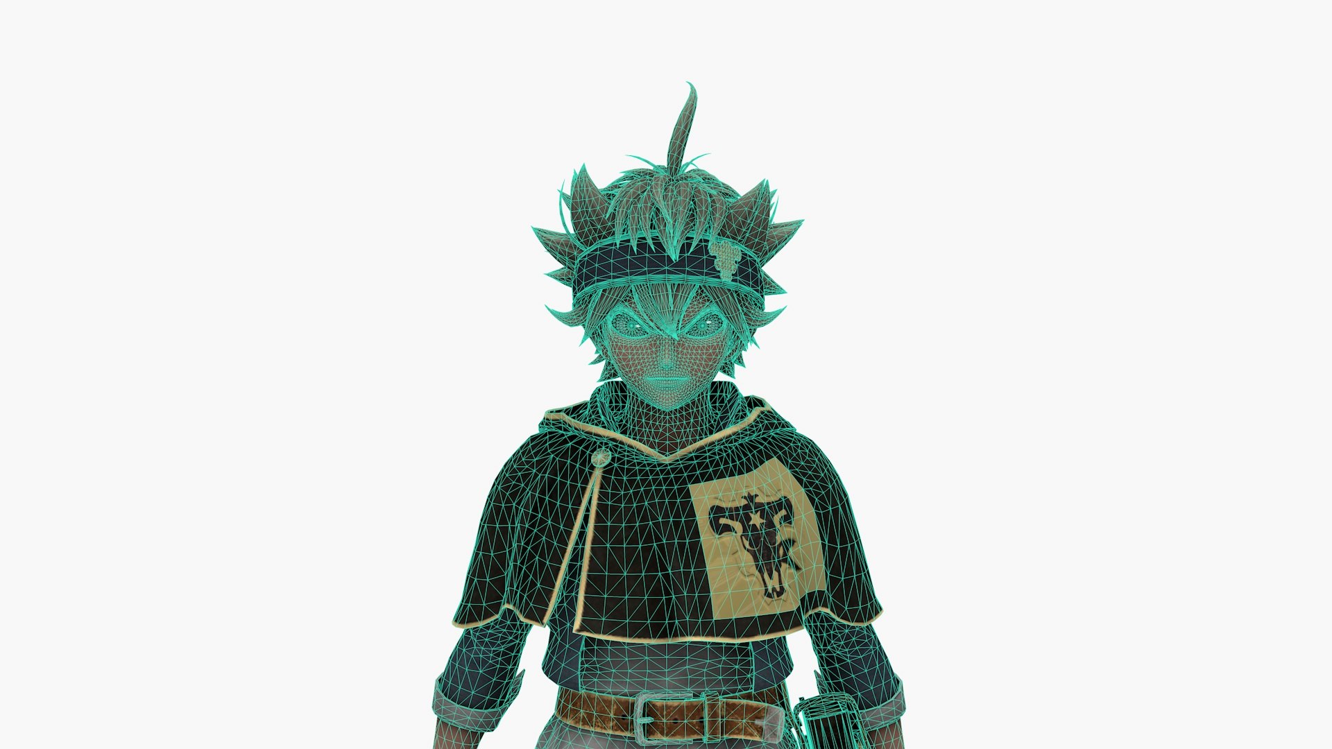 3D Asta Anime Boy - TurboSquid 1896332