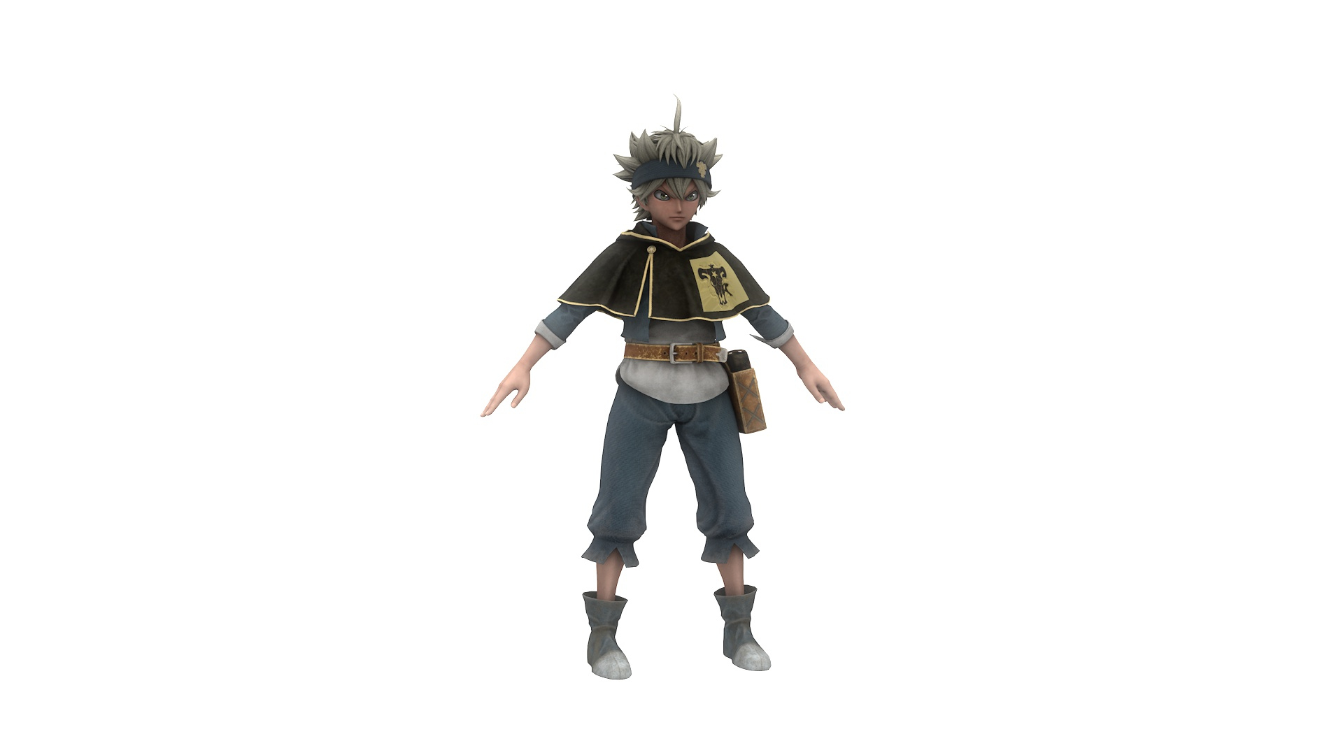 3D Asta Anime Boy - TurboSquid 1896332