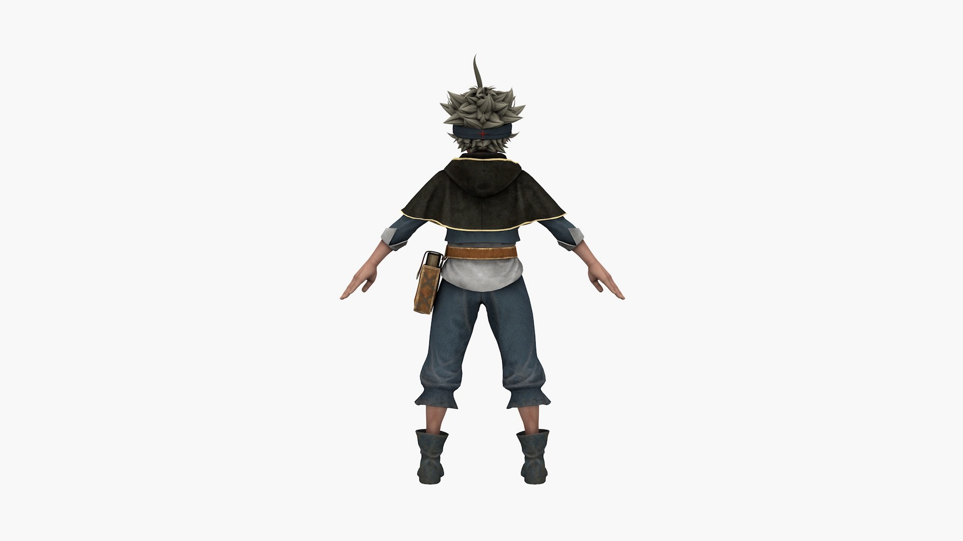 3D Asta Anime Boy - TurboSquid 1896332