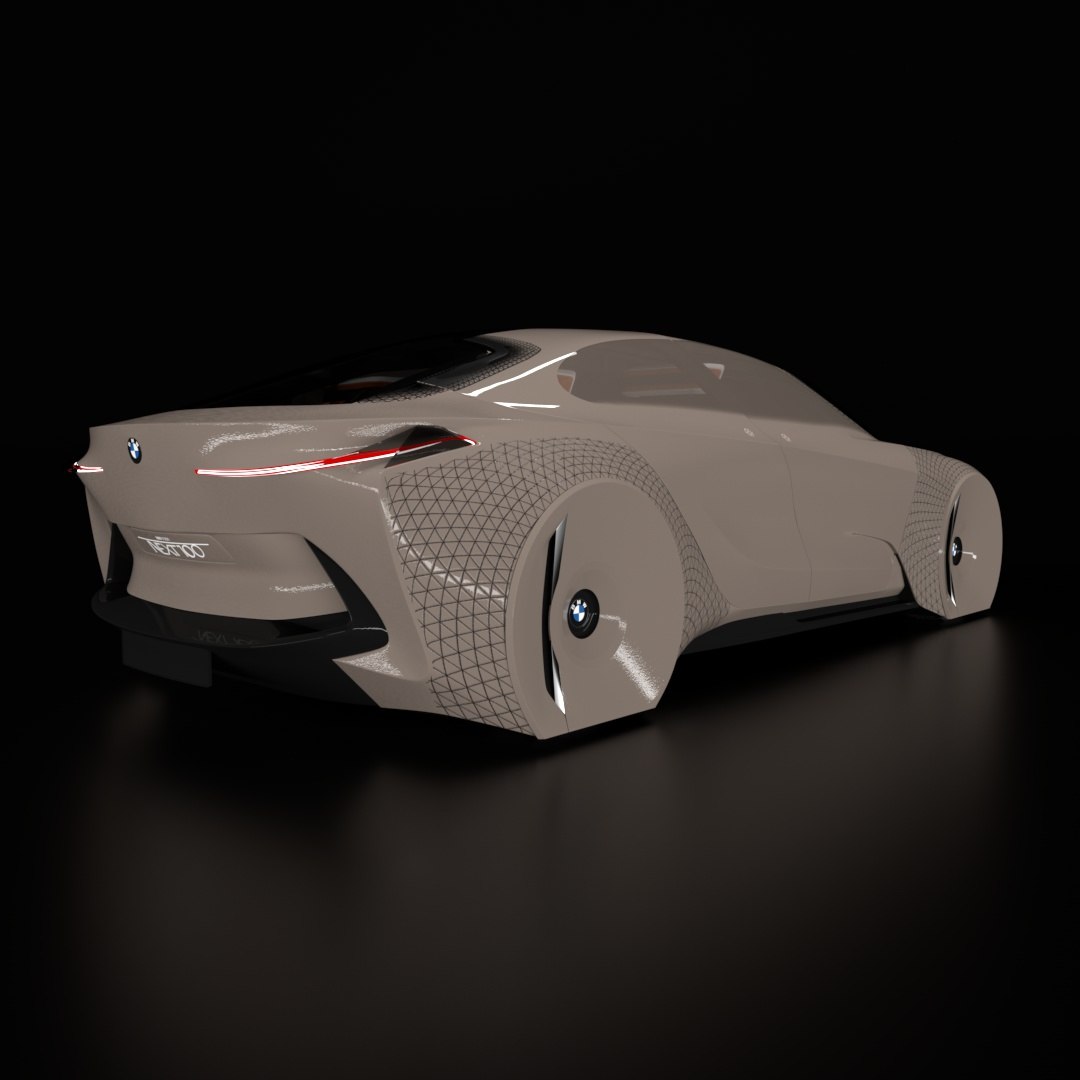 3D Model BMW Vision Next 100 Concept Car - TurboSquid 2308572