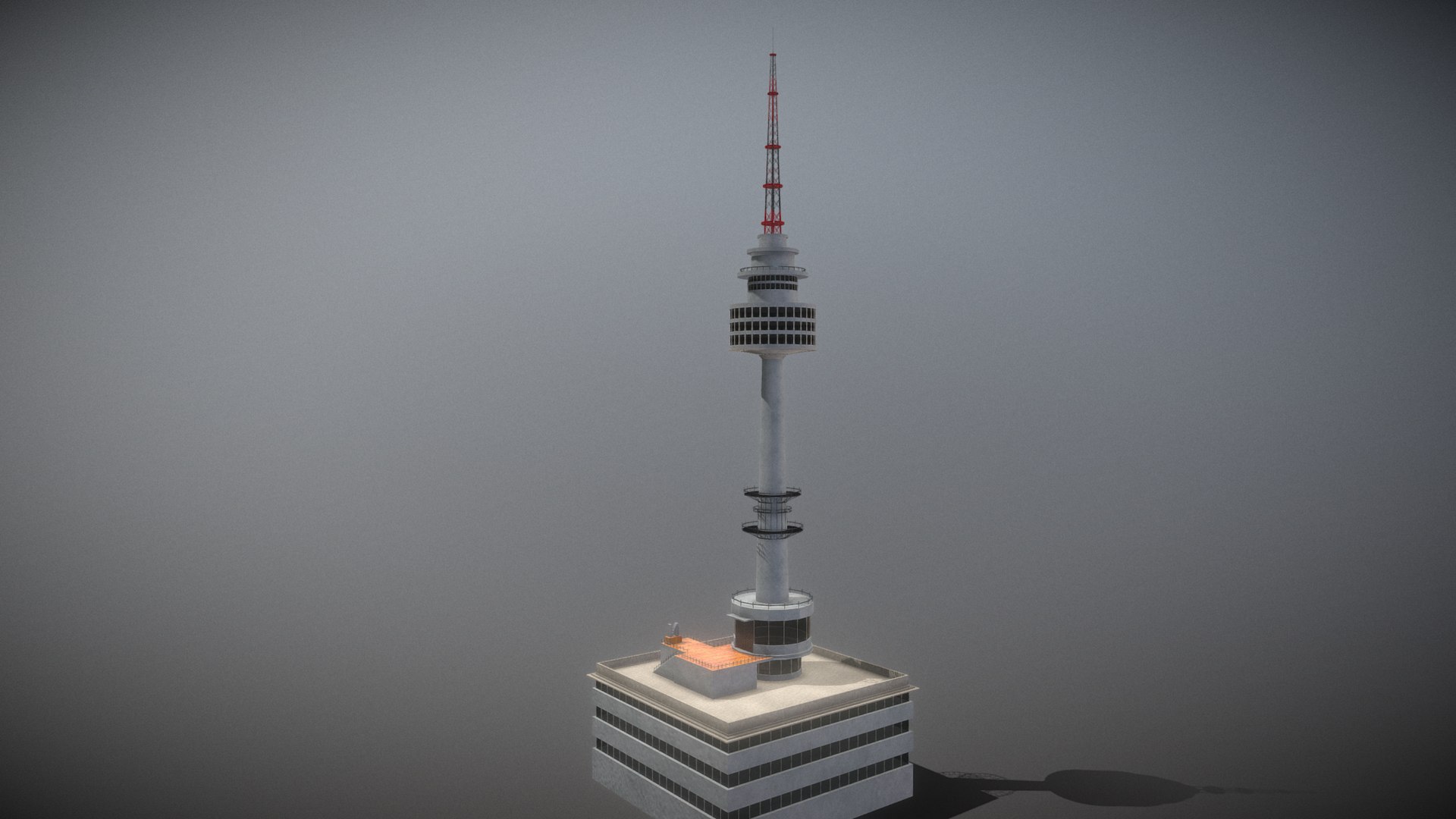 3D Model N Seoul Tower - TurboSquid 2203015