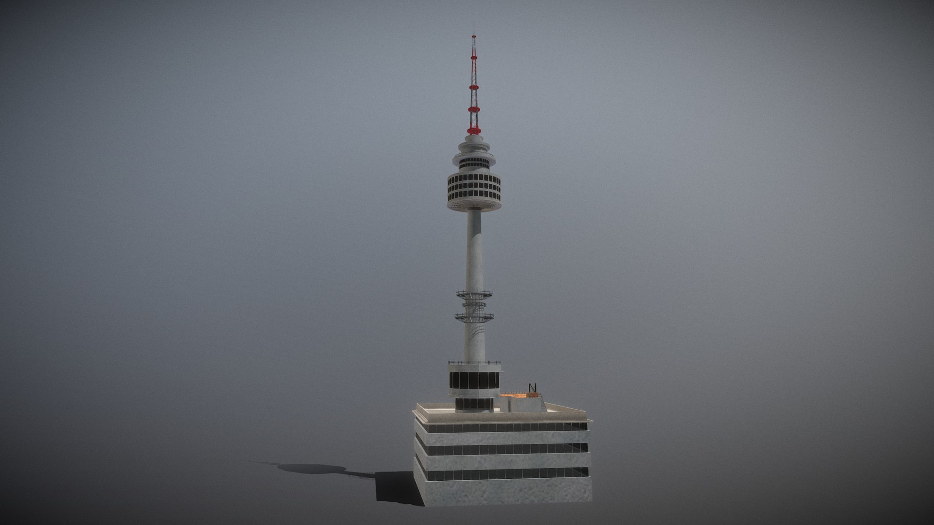 3D Model N Seoul Tower - TurboSquid 2203015